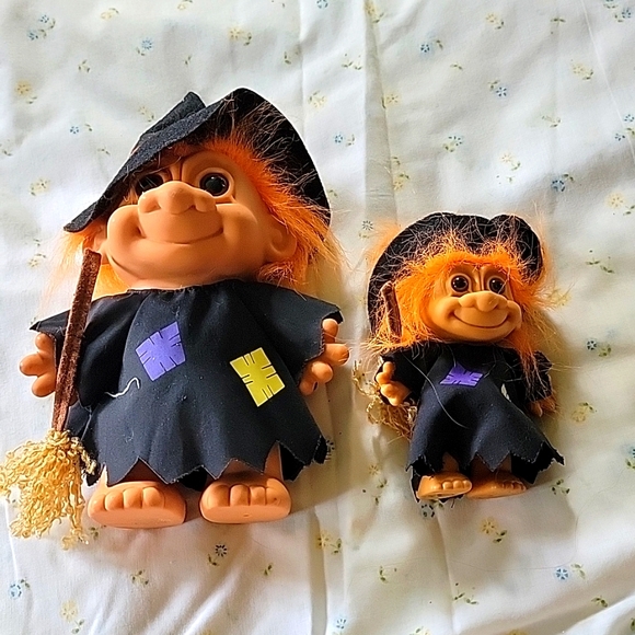 Russ | Toys | Vintage Halloween Russ Trolls Witch | Poshmark
